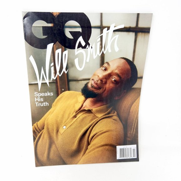 Other | Gq Mens Magazine November 221 Will Smith Inked Ta | Poshmark
